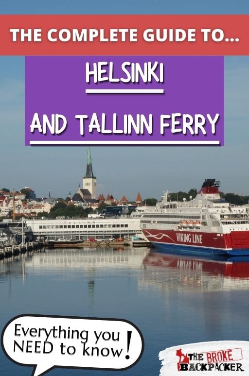 EPIC Helsinki and Tallinn Ferry Guide