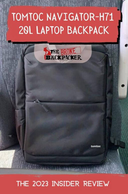 tomtoc Navigator-H71 20L Laptop Backpack (2026 • REVIEW)